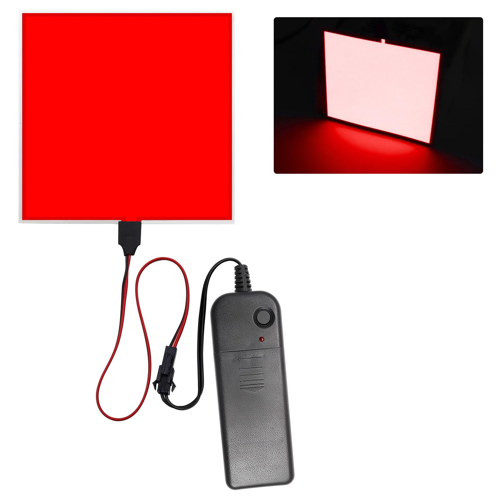 Xuzimaoyi Electroluminescent EL Panel Light，10cm x 10cm DIY EL Cuttable ...