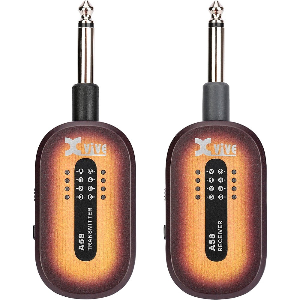 Xvive A58 Wireless Guitar System Sunburst - Walmart.com