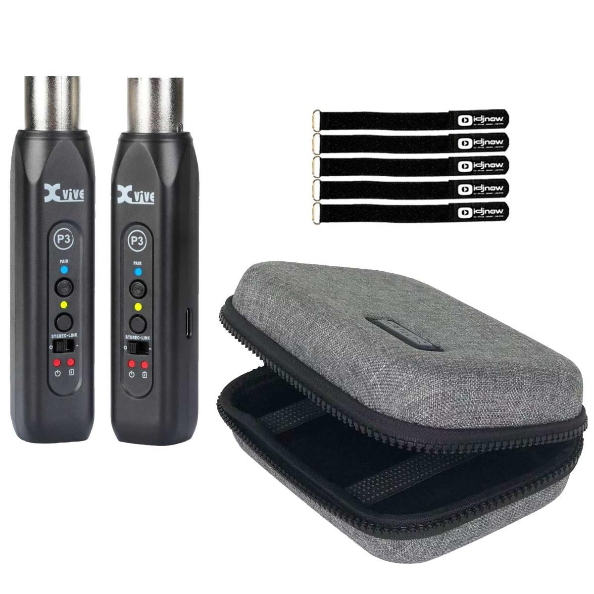 Xvive P3D Bluetooth Audio Receiver Pair with Case Package - Walmart.com