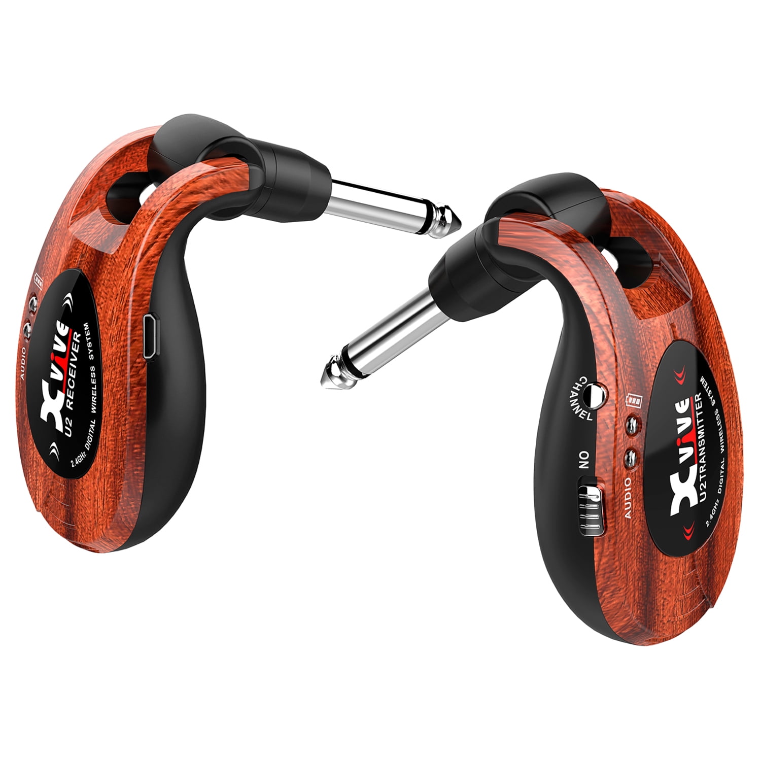 Xvive U2 Guitar Wireless System Wireless Guitar Transmitter and ...