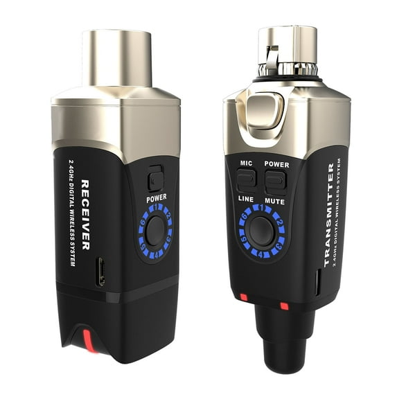 Xvive U3 Cordless Dynamic Microphone Wireless System with XLR ...