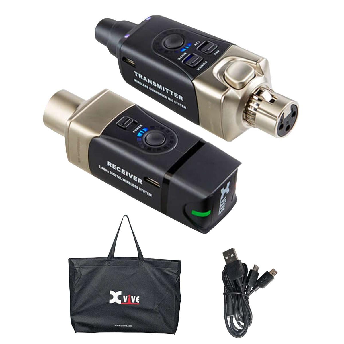 Xvive U3C Complete Condenser Microphone Wireless System - Walmart.com