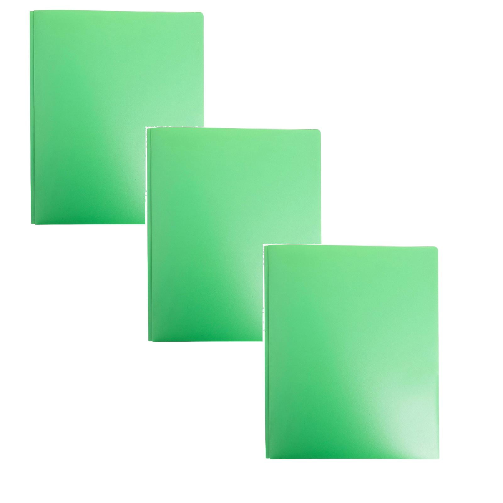 Xwjun 3pc Project Folders Plastic Folders Bulk Plastic Prong Folders ...