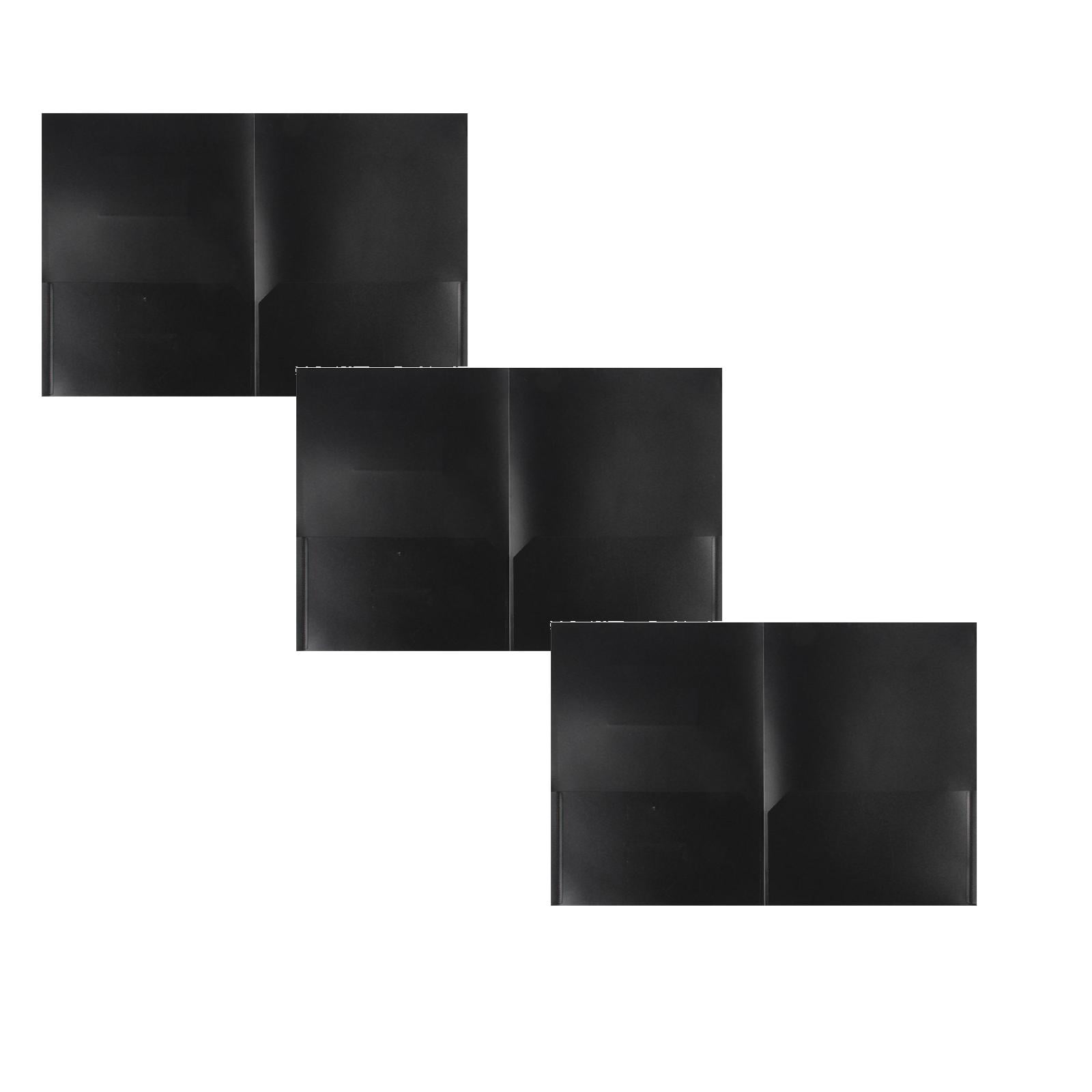 Xwjun 3pc Two Pocket Folders Pocket Folders Plastic Pocket Folders With ...