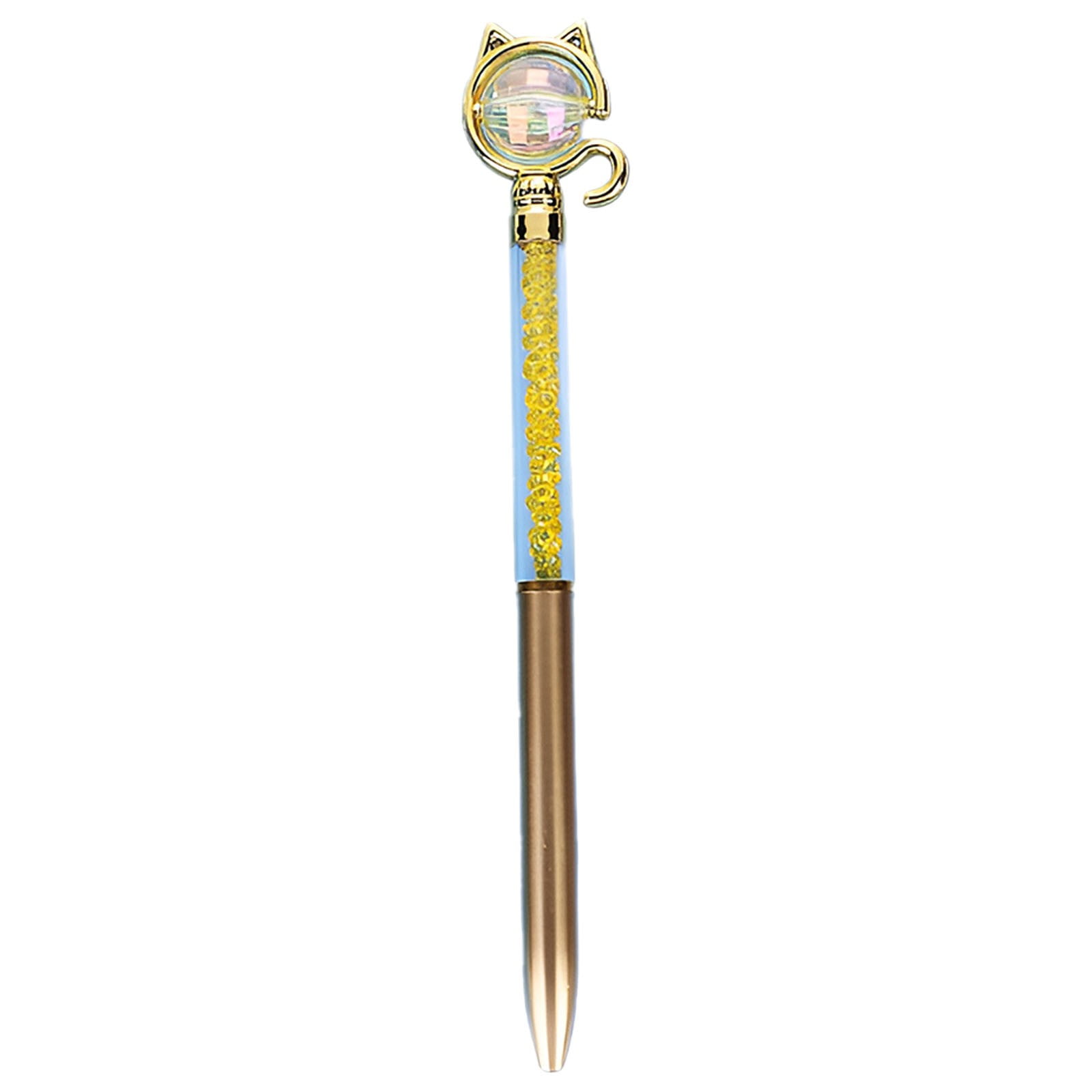 Xwjun Cat Pens For Writing Cute Animal Pens Exam Ballpoint Pens 2ml Cat ...