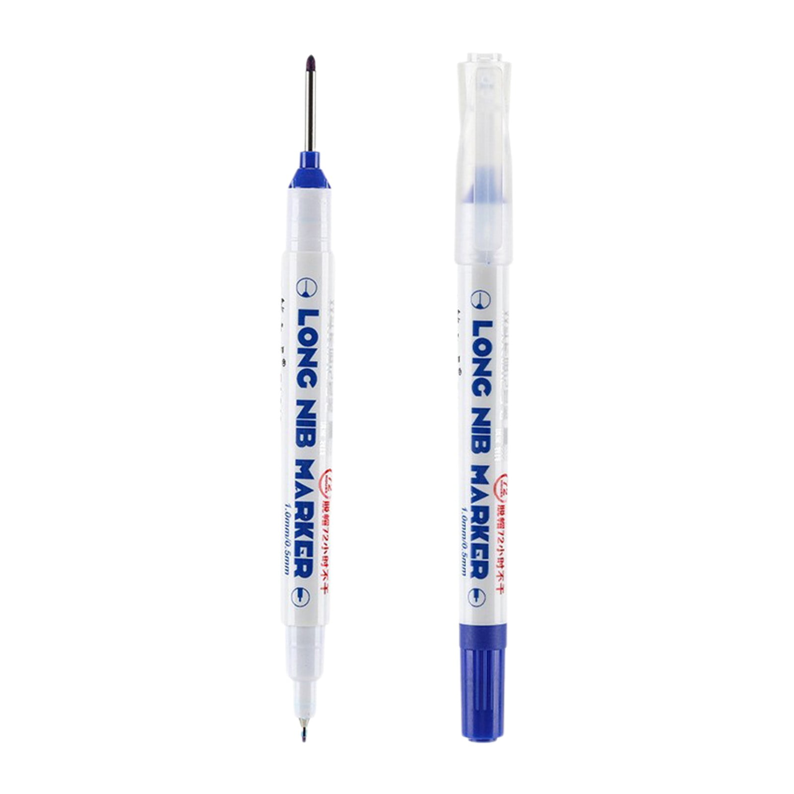 Xwjun Metal Marker Long Nib Marker Construction Markers Long Head Deep ...
