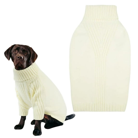 Xxl Dog Sweater,Thermal Knit Big Dog Sweater with Sleeve , Winter ...