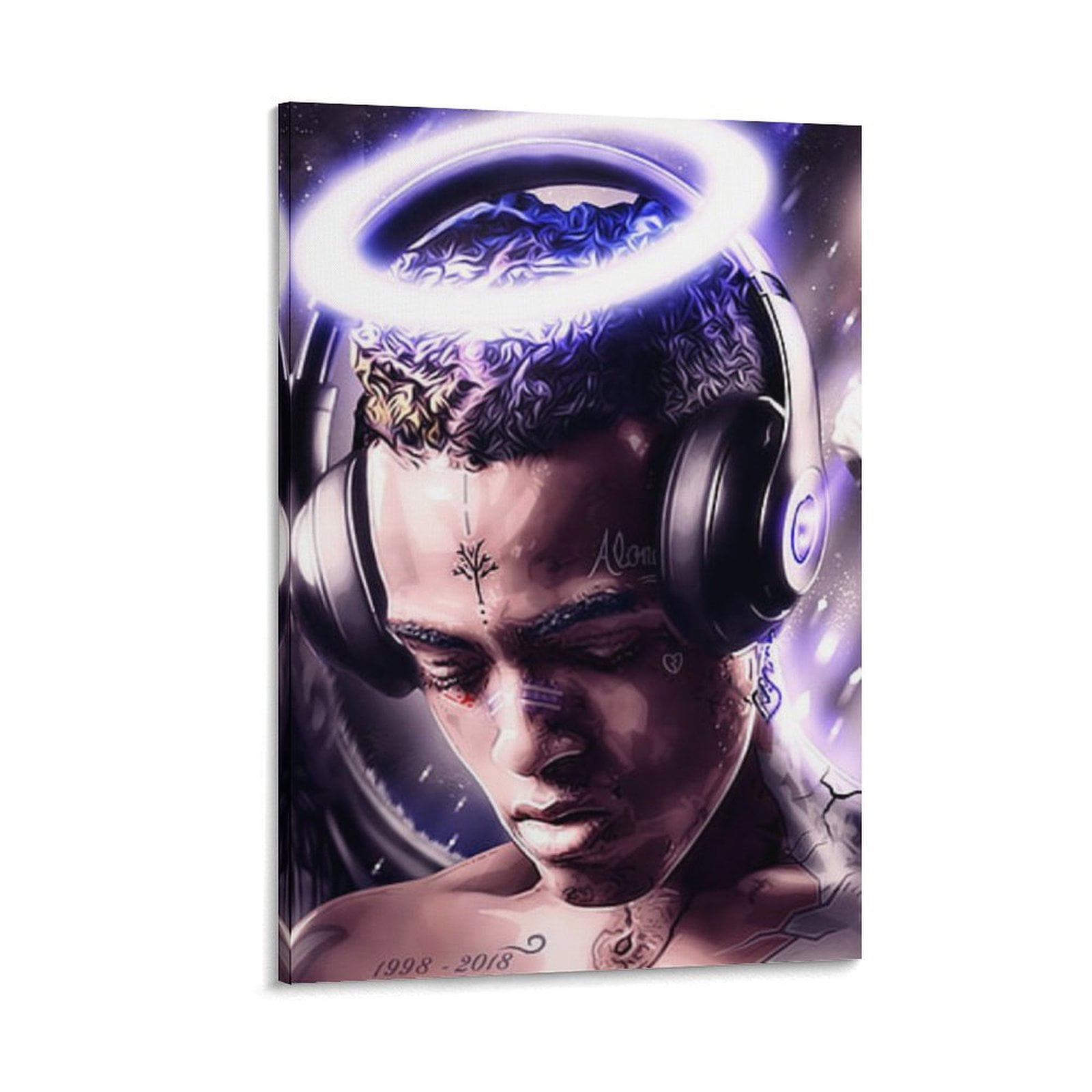 Xxxtentacion Posters (1) Canvas Art Poster and Wall Art Picture Print ...