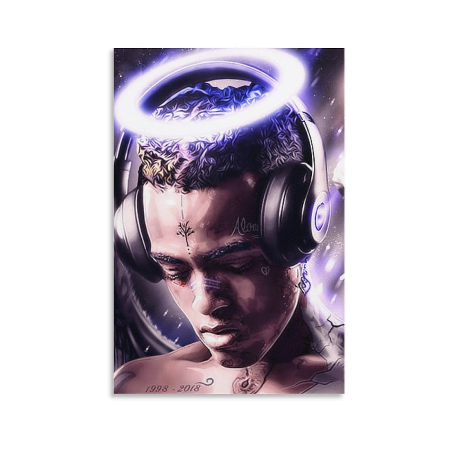 Xxxtentacion Posters (1) Poster Decorative Painting Canvas Wall Art ...