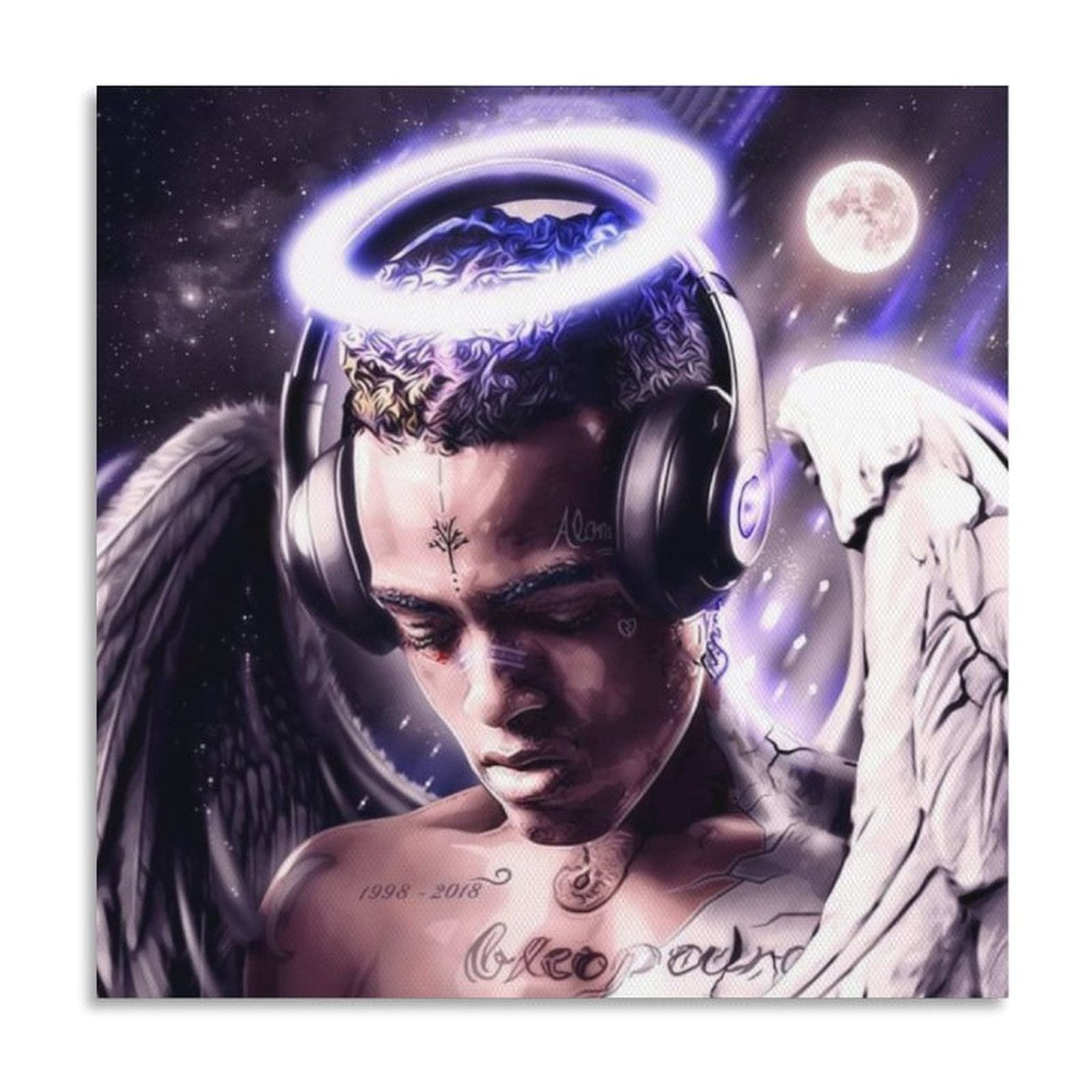 Xxxtentacion Posters (2) Canvas Wall Art Poster Decorative Bedroom ...