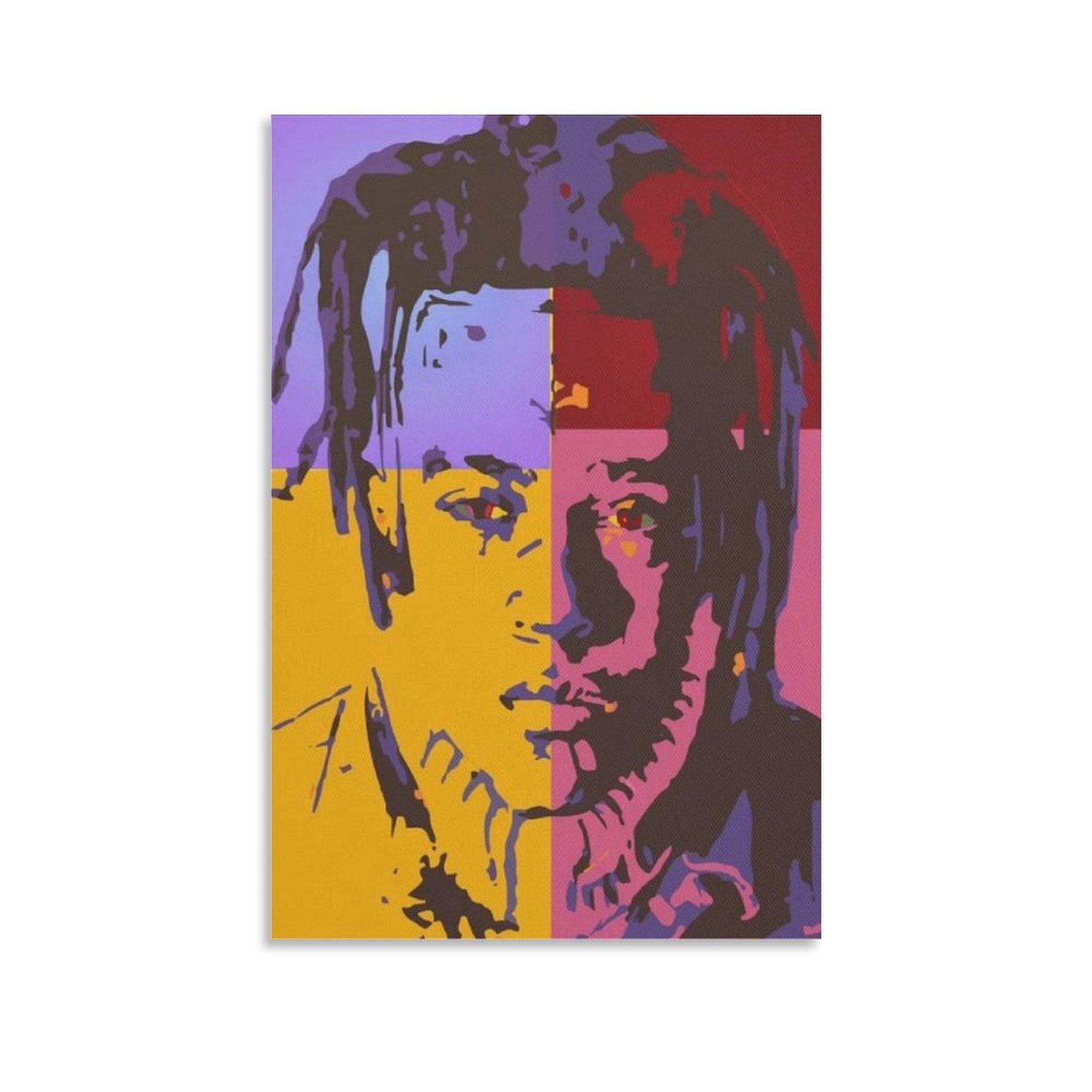 Xxxtentacion Posters (4) Canvas Wall Art Poster Decorative Bedroom ...