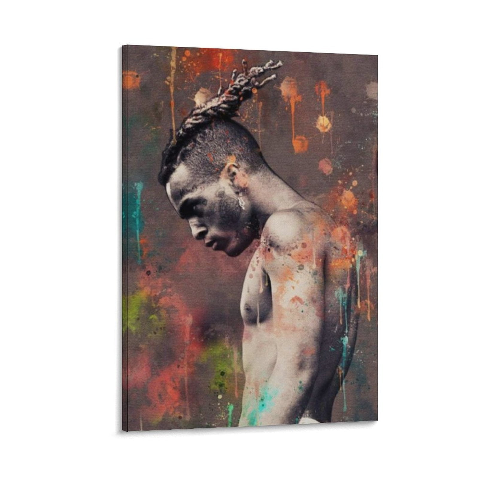 Xxxtentacion Posters (8) Painting On Canvas Wall Art Poster Scroll ...