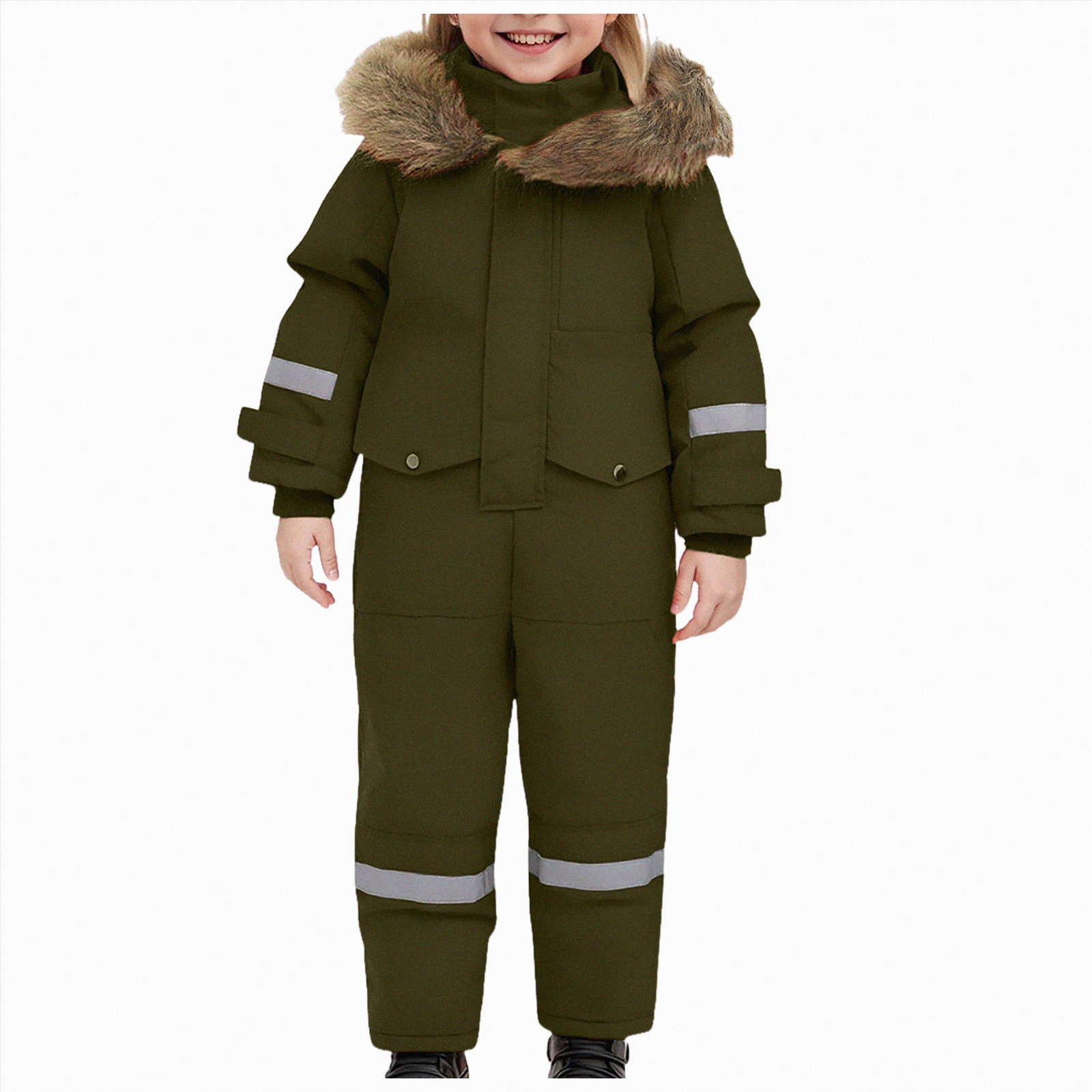 Xyant Kids One Piece Snow Suit Girls Boys Snowsuit Snowboard Jumpsuits ...