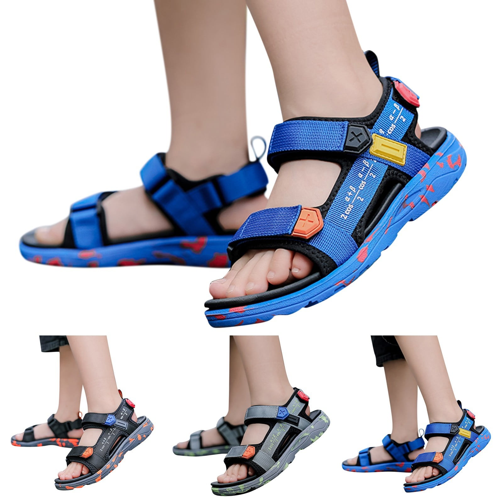 Xyant Kids Sandals Boys Girls Athletic Sports Summer Sandals Unisex ...