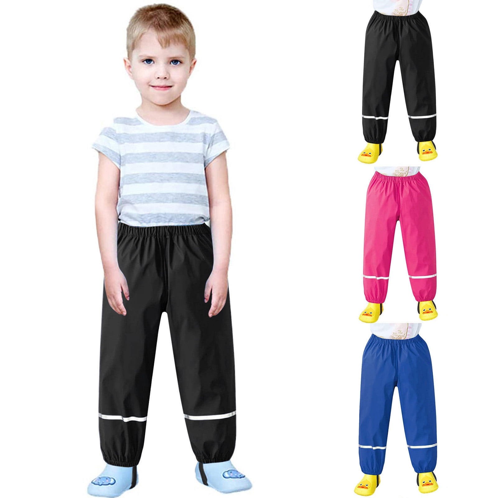 Xyant Toddler Waterproof Pants Clothes Trousers Mud Proof Rain Pants ...