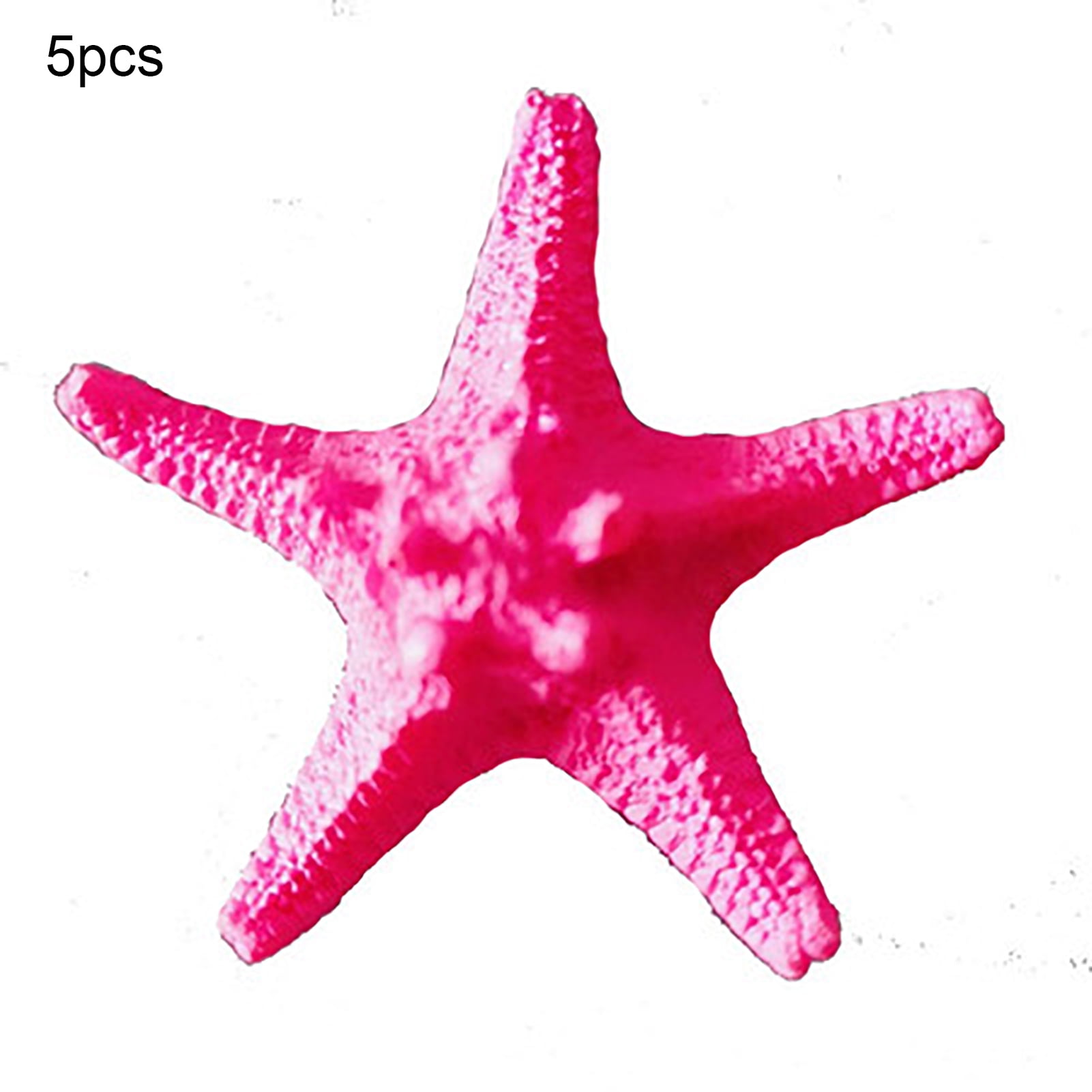 Xyer 5Pcs Resin Starfish Ornament Beach Ocean Sea Star Home Wall Party ...