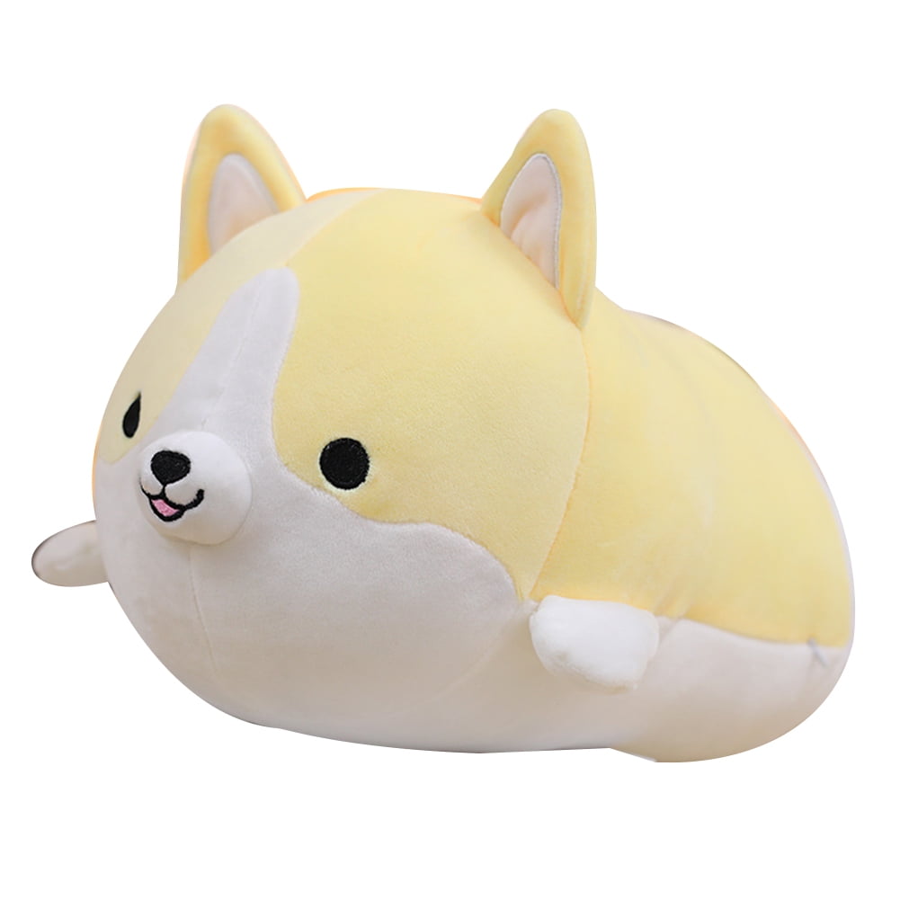 Xyer Cute Corgi Dog Plush Toy Stuffed Doll Soft Cartoon Animal Pillow ...