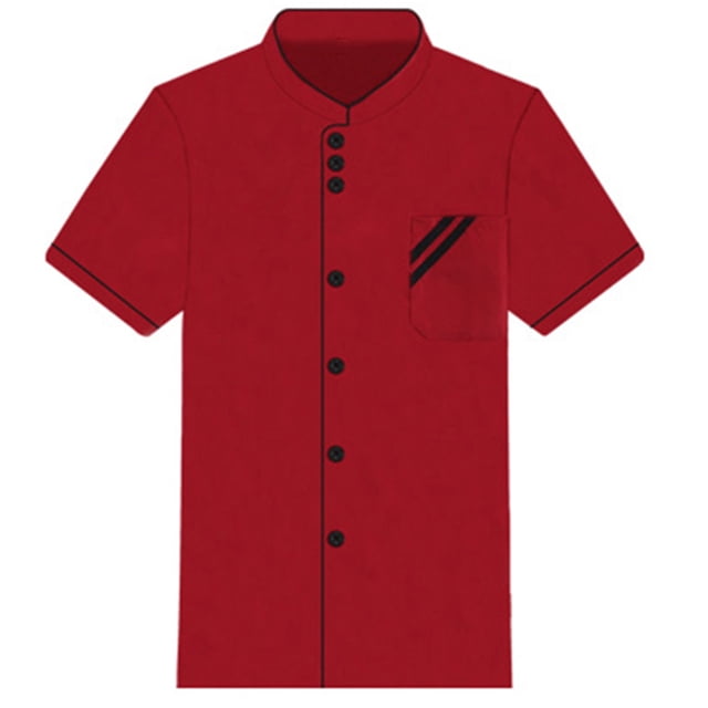 Windcarnival Unisex Short Long Sleeve Chef Jacket Coat Hotel Kitchen ...