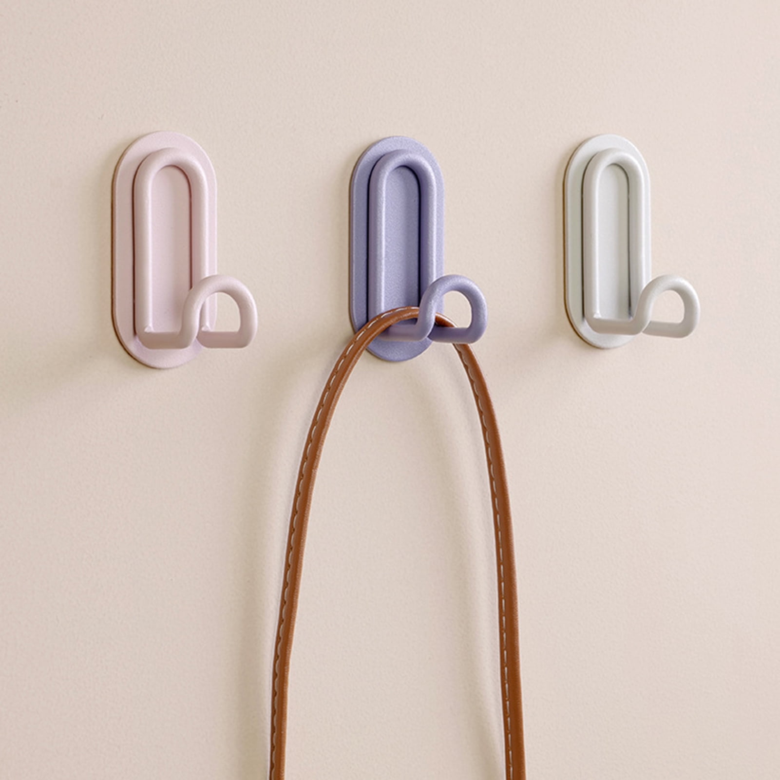Xyer Wall Mounted Coat Hooks Minimalist Carbon Steel Backpack Towel ...
