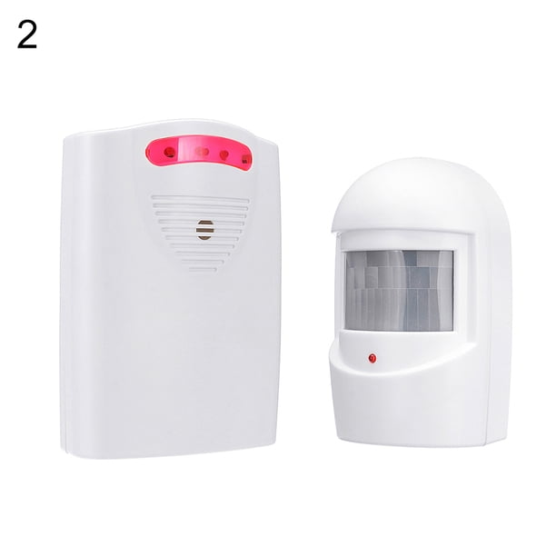 Xyer Wireless Driveway Alarm Alert System Security Garage Intruder PIR ...