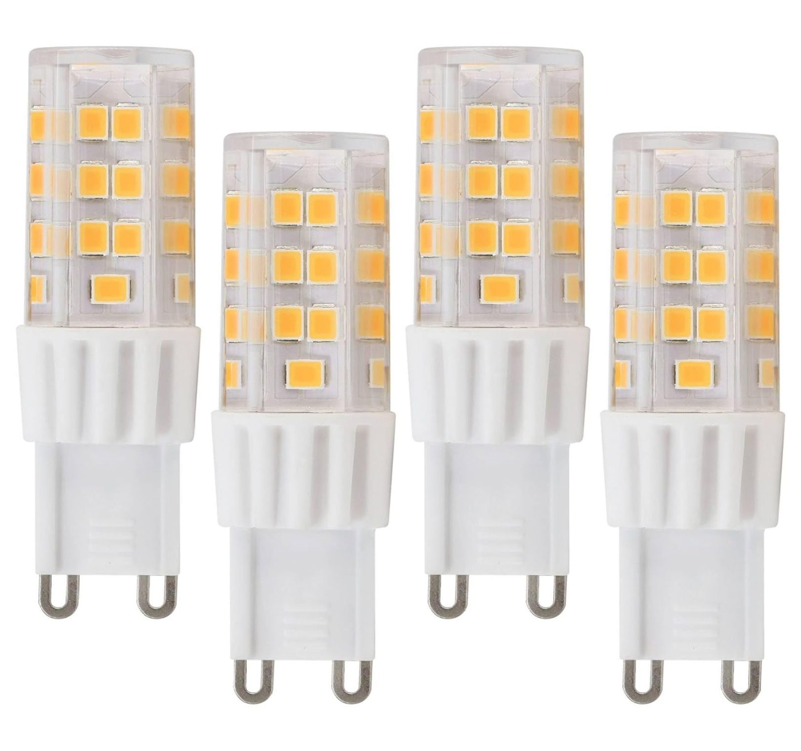 XylehR 40W Equivalent 4W LED Dimmable G9 Base Bulb Set of 4 - Walmart.com