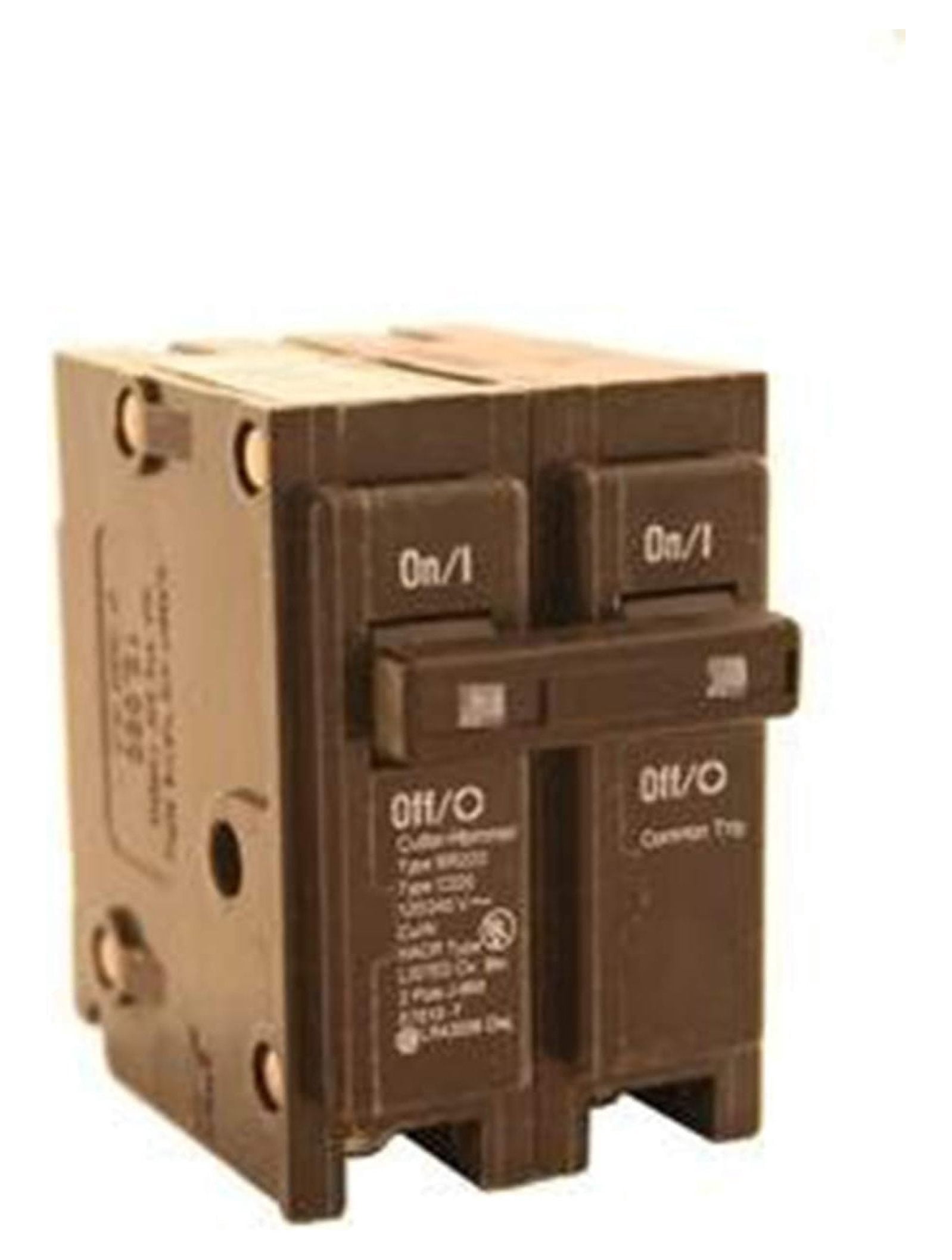 XylehR BR280 Plug-On Mount Type BR Circuit Breaker 2-Pole 80 Amp 120/ ...