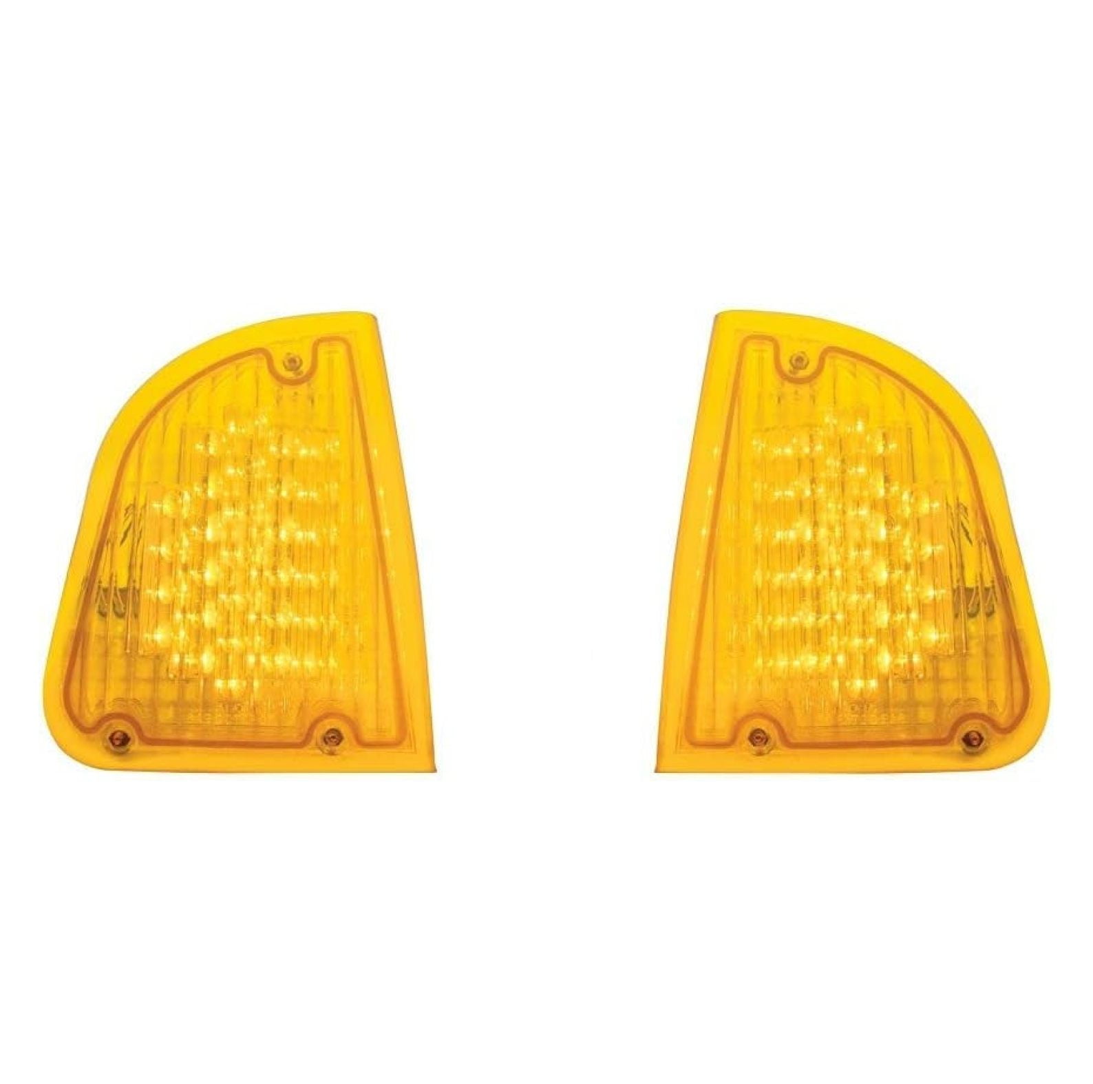 XylehR Kenworth T600 LED Turn Lights/Amber LED Amber Lens/Pair Left and ...