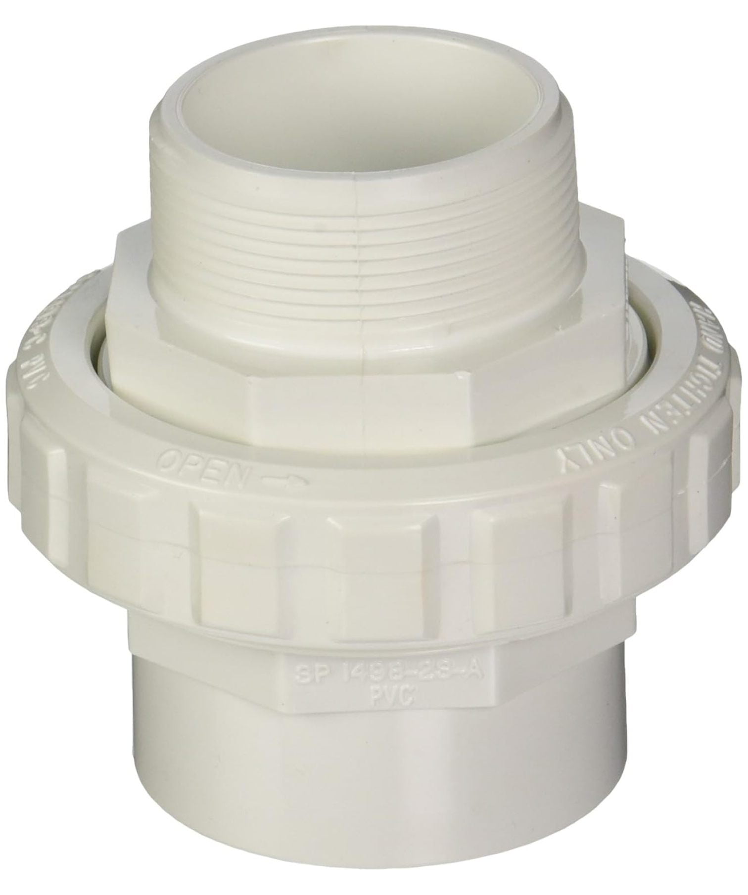 XylehR SP14983S 2-Inch MIP by 2-Inch Socket White PVC Flush Male/Female ...