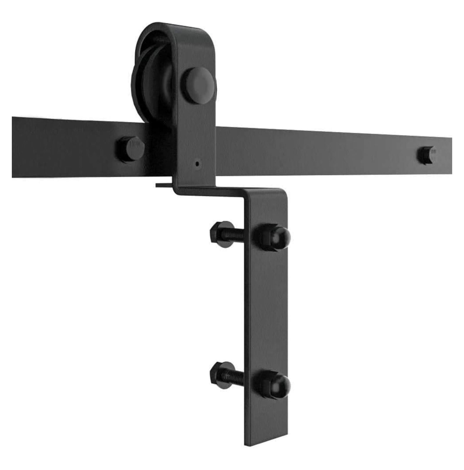XylehR Sliding Barn Door Hardware , Single Track Bypass System 2Pcs ...