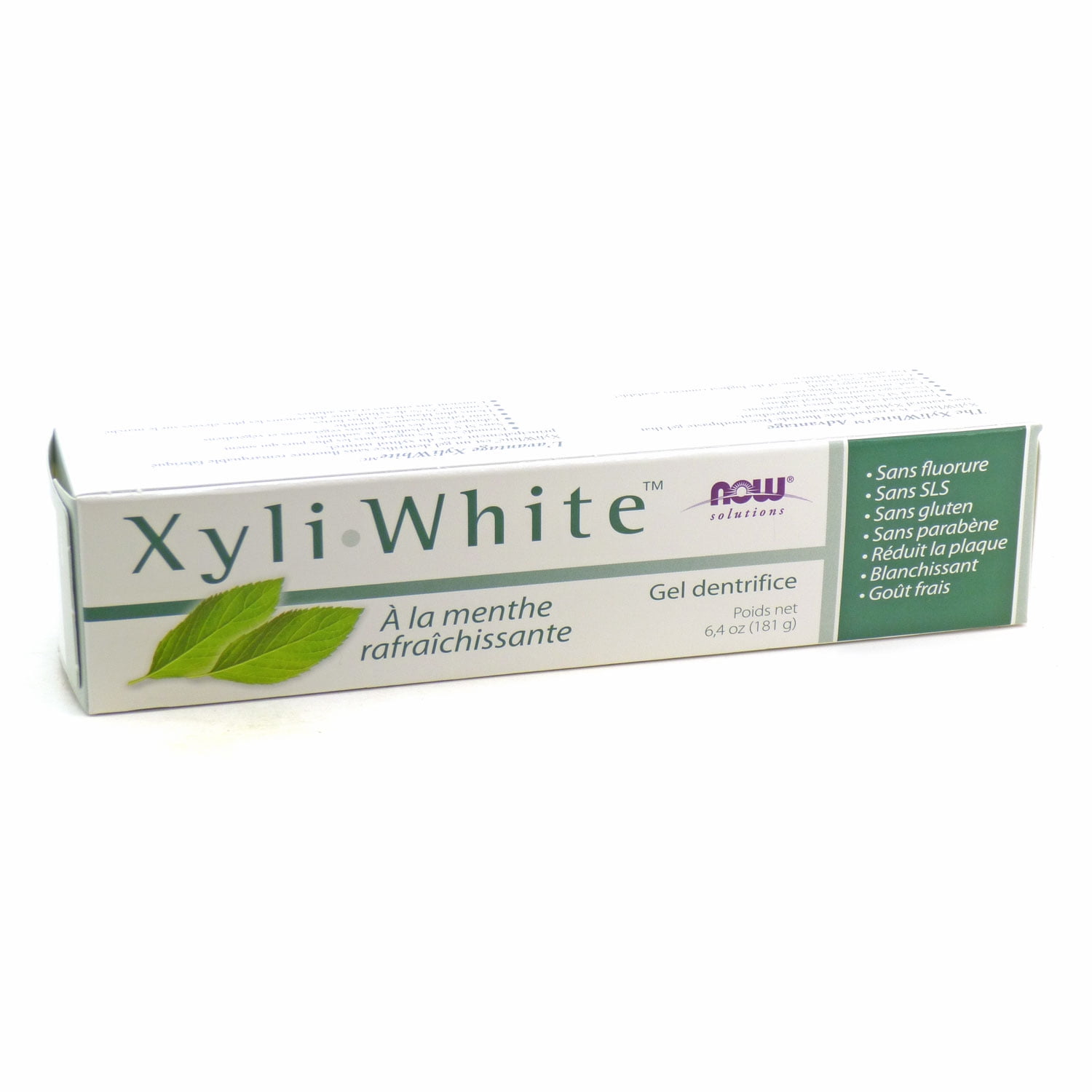 Now Foods XyliWhite Toothpaste Gel, 6.4 oz. - Walmart.com