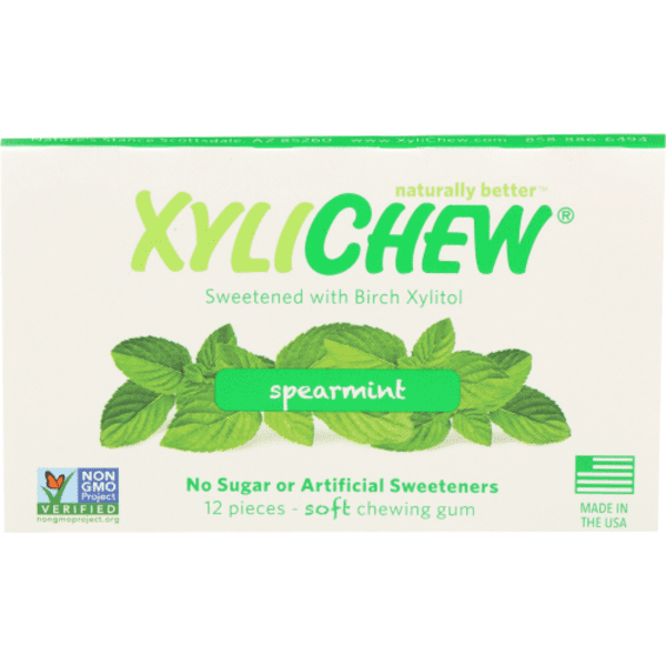 Xylichew Spearmint Gum 12 ct - Pack of 3 - Walmart.com