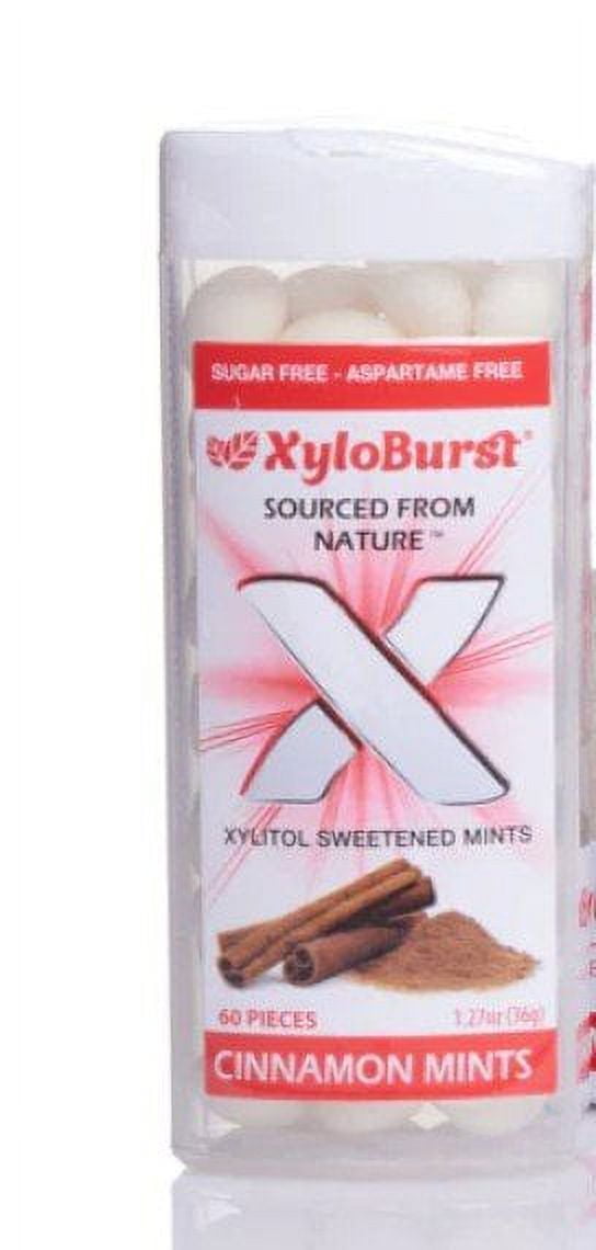 Xyloburst Xylitol Sweetened Mints, Cinnamon, 60 Pieces - Walmart.com