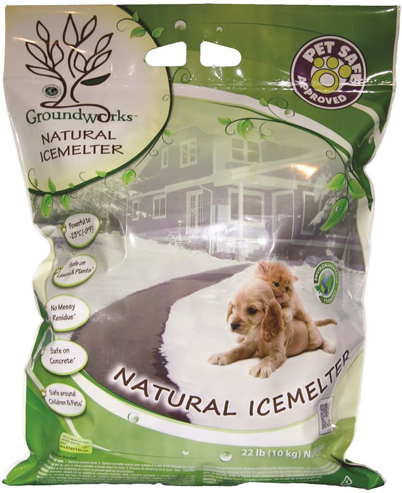 Xynyth Manufacturing Co Ice Melt Natural 22 Lb Bag 200-21021 - Walmart.com