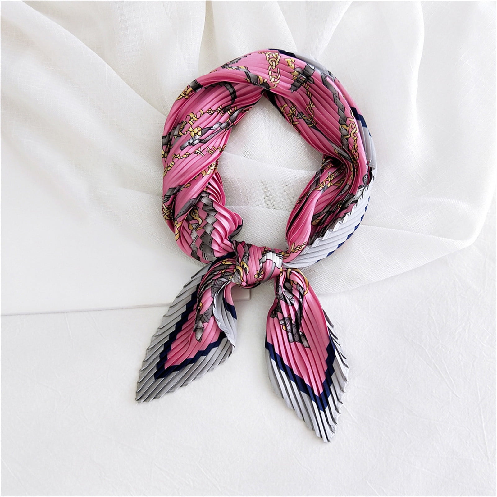 Xysaqa 27.5 inches Medium Square Head Scarf for Women Boho Bandana ...