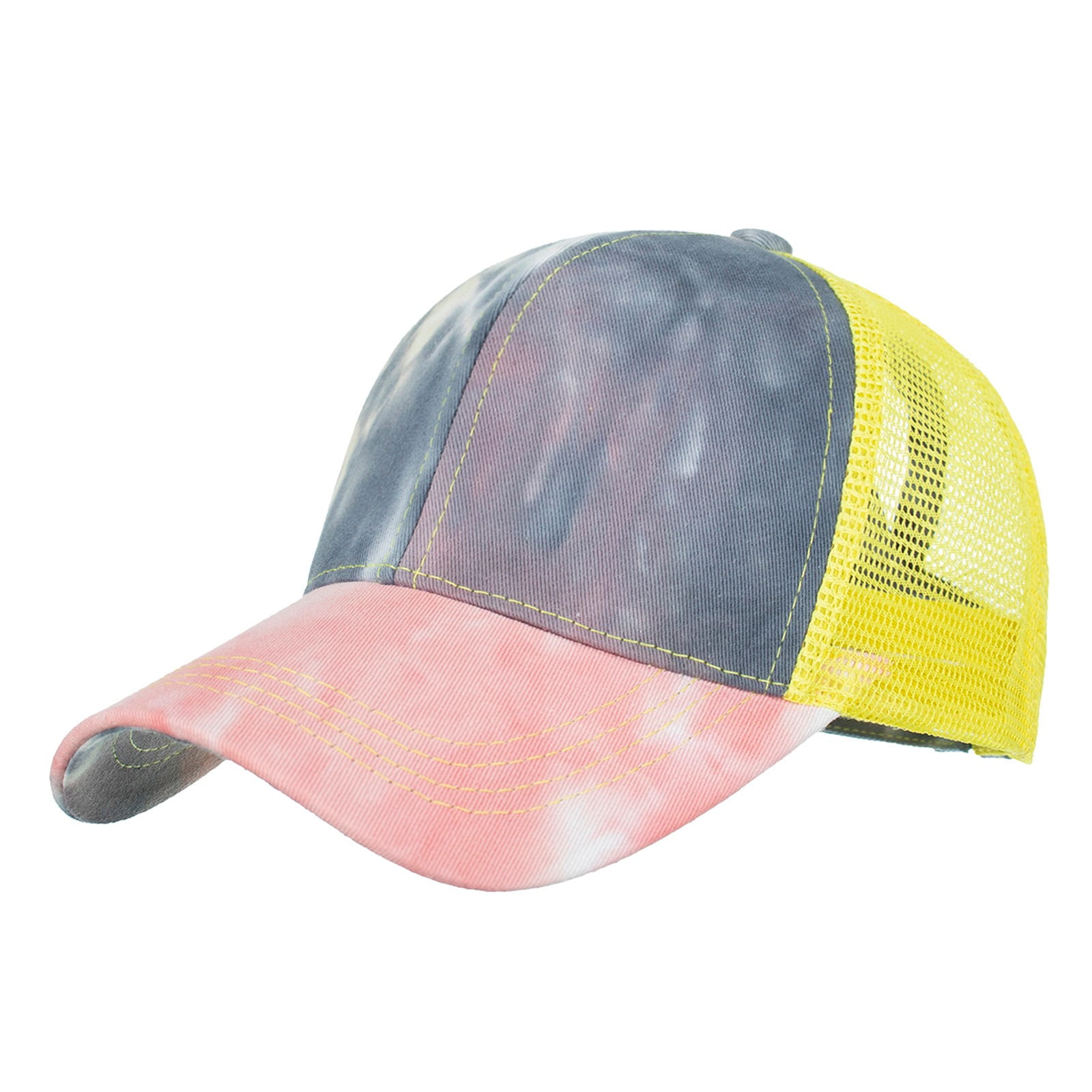 Xysaqa Fashion Mesh Breathable Baseball Cap for Women Men Summer ...