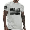 Xysaqa Men's American Flag T-Shirts Short Sleeve Graphic Tee USA Flag ...