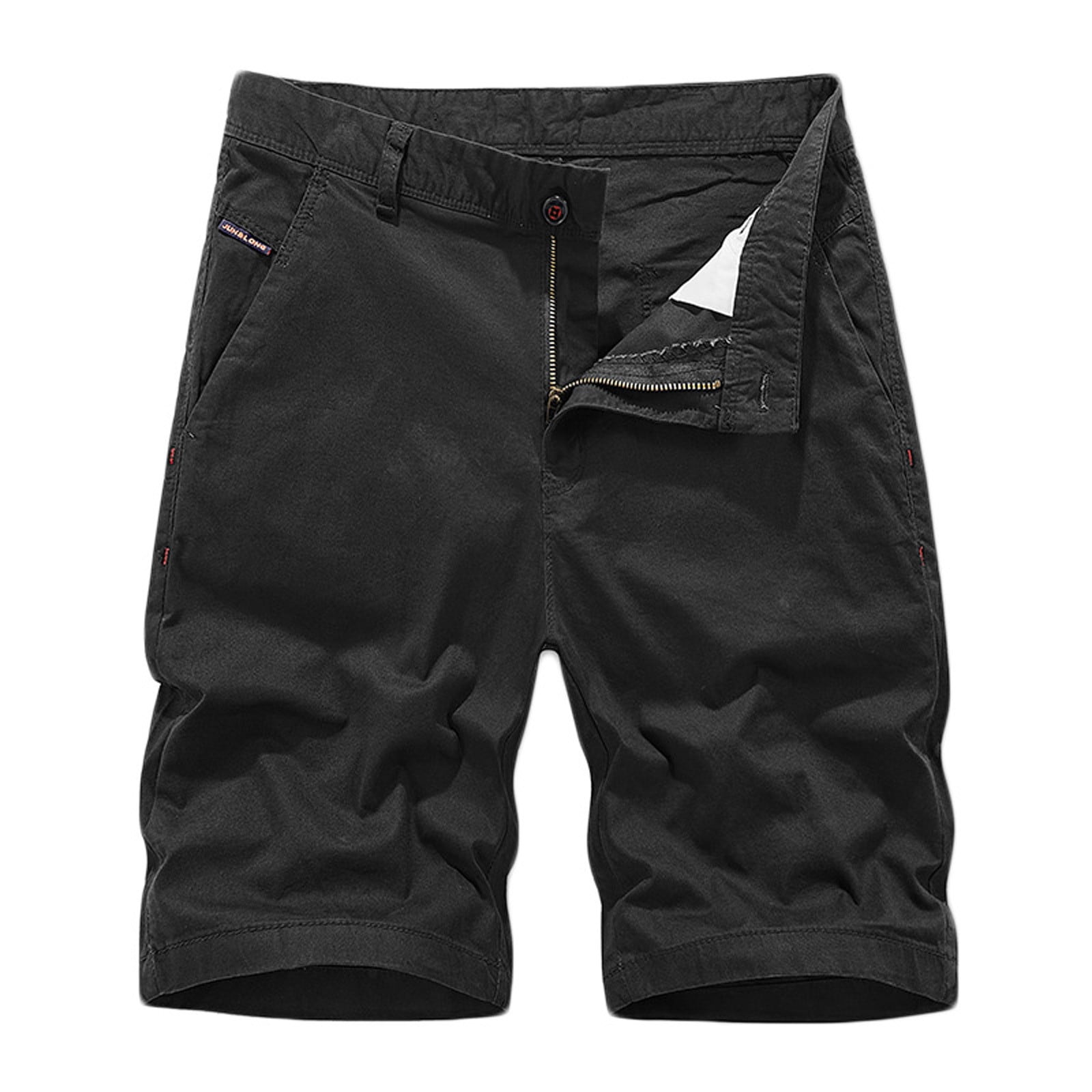 Xysaqa Men's Lightweight Cotton Casual Cargo Shorts with Pockets ...