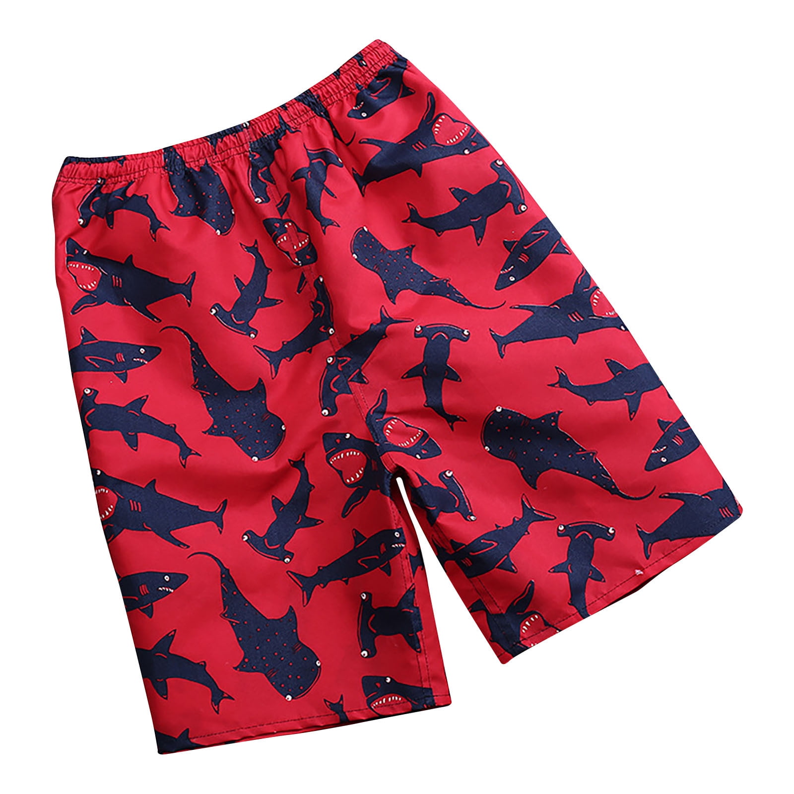 Xysaqa Mens Swim Trunks Hawaiian Palm Tree Printed Quick-Dry Bathing ...