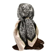 Evolve Satin Edge Wrap Scarf - Walmart.com