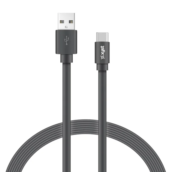 Xyst(Tm) Xys-Tc4204F Charge And Sync Usb To Usb-C Flat Cable, 4 Ft ...