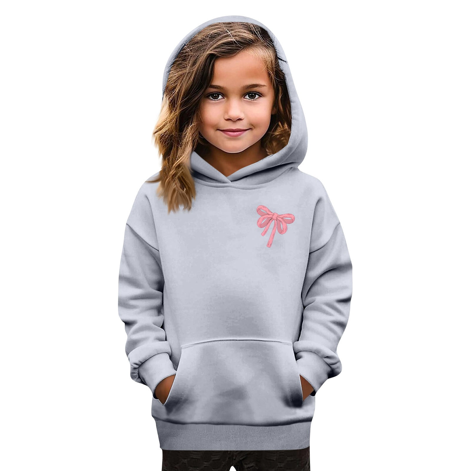 Xyxonk Pink Bow Hoodies for Girls 14-16 You are to Loved John Letters ...
