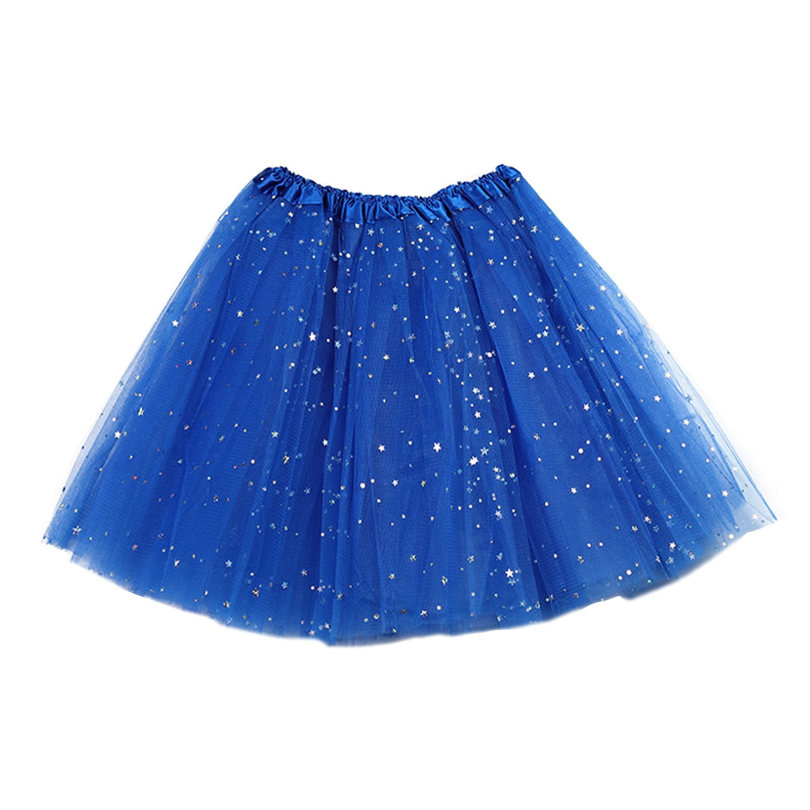 Xyxonk Sparkle Tutu for Toddler Girls Star Glitter Solid Color Princess ...