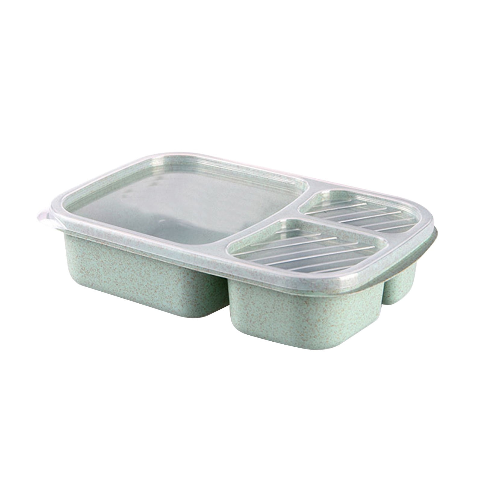 XyyWen Clearance Meal Prep Plastic Lunch Containers With 3 Compartments ...