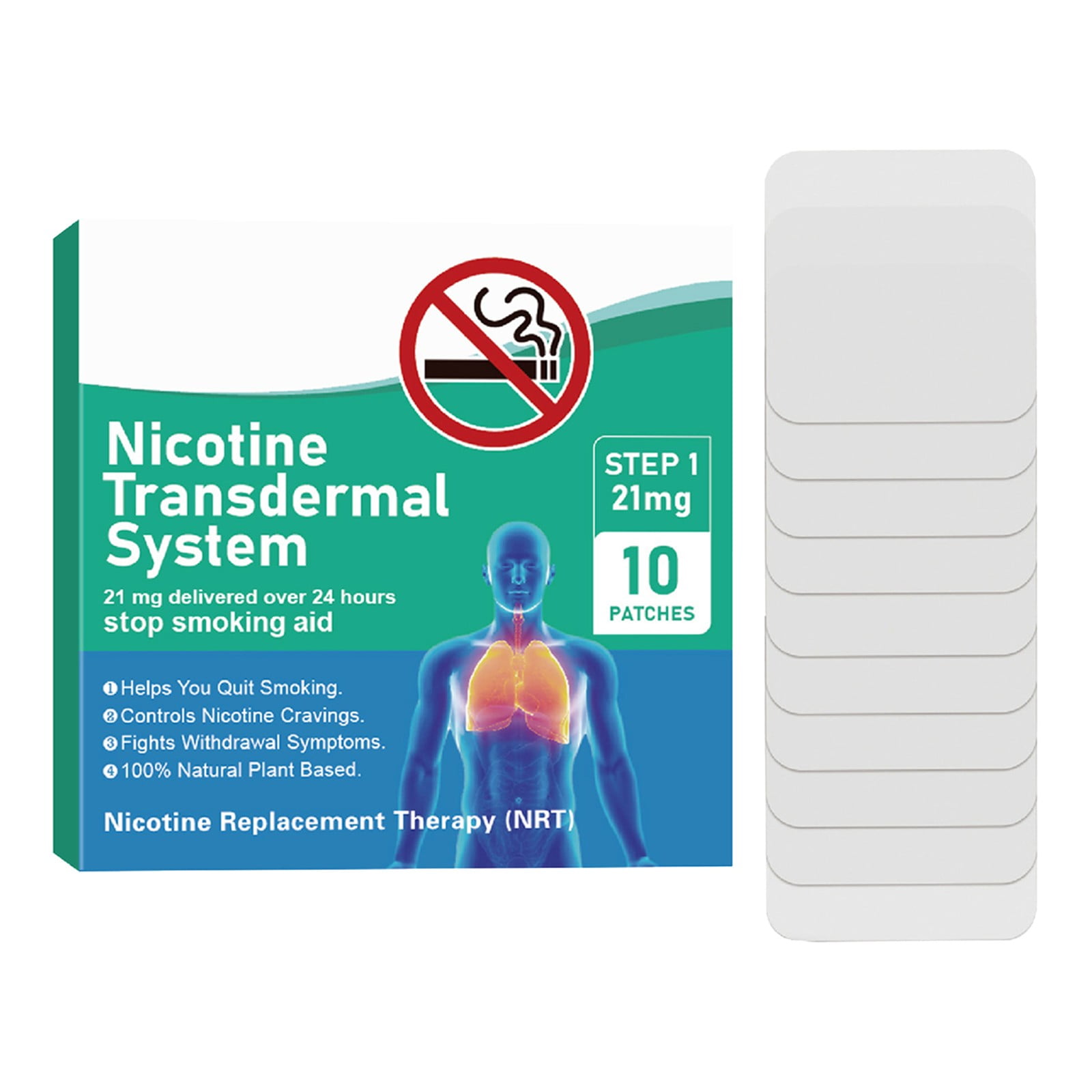 XyyWen Spring Special! Patch Step 21 Mg Patch Provides 30 Counts of ...