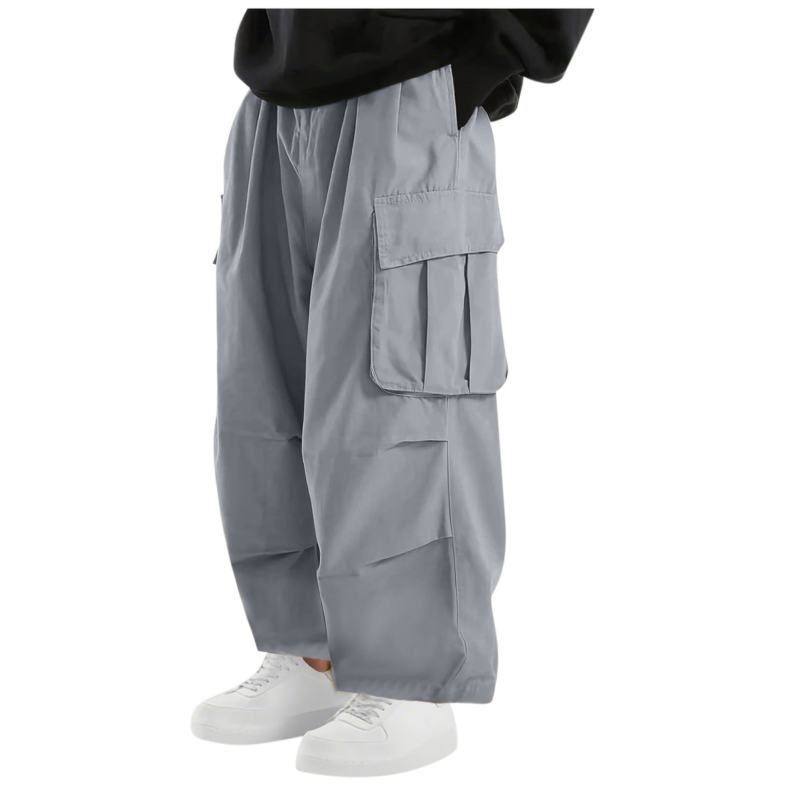 Xzbqbs Men's Cargo Work Patns Casual Baggy Lightweight Outdoor Quick ...