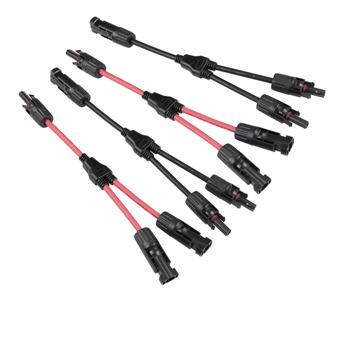 Y Branch Plug 1 to 2 Parallel Connection Solar Connector Photovoltaic ...