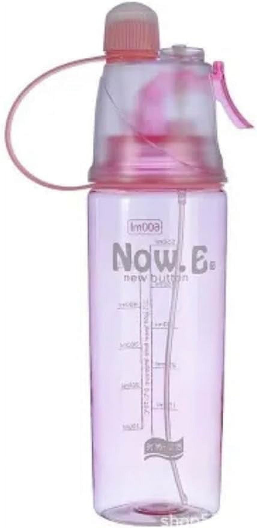 Y.Byani Water Bottle with Spray Mist Leakproof for Office Gym Running ...