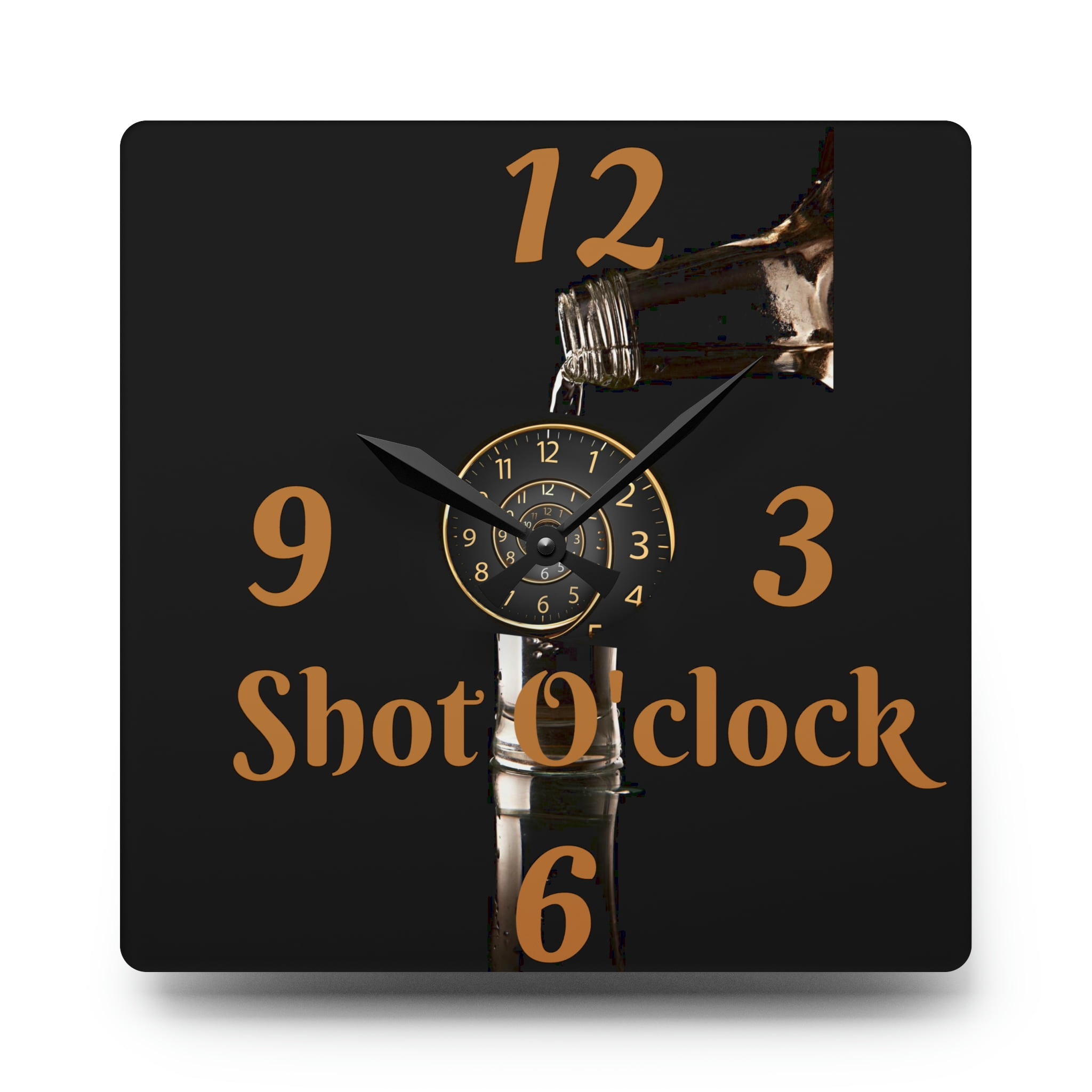 Y' Designs Infinity & Imagination Wall Clock - Walmart.com