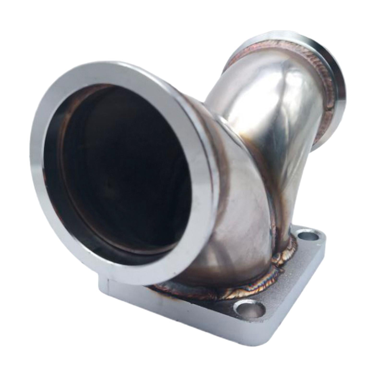 Y Elbow Adapter, 2.5" V‑Band, Adapter to Divided T4 Elbow Adapter ...