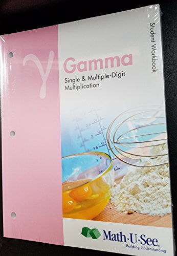 Pre-Owned Y Gamma Single & Multiple-Digit Multiplication, Student Workbook, Math U See (2012 ...